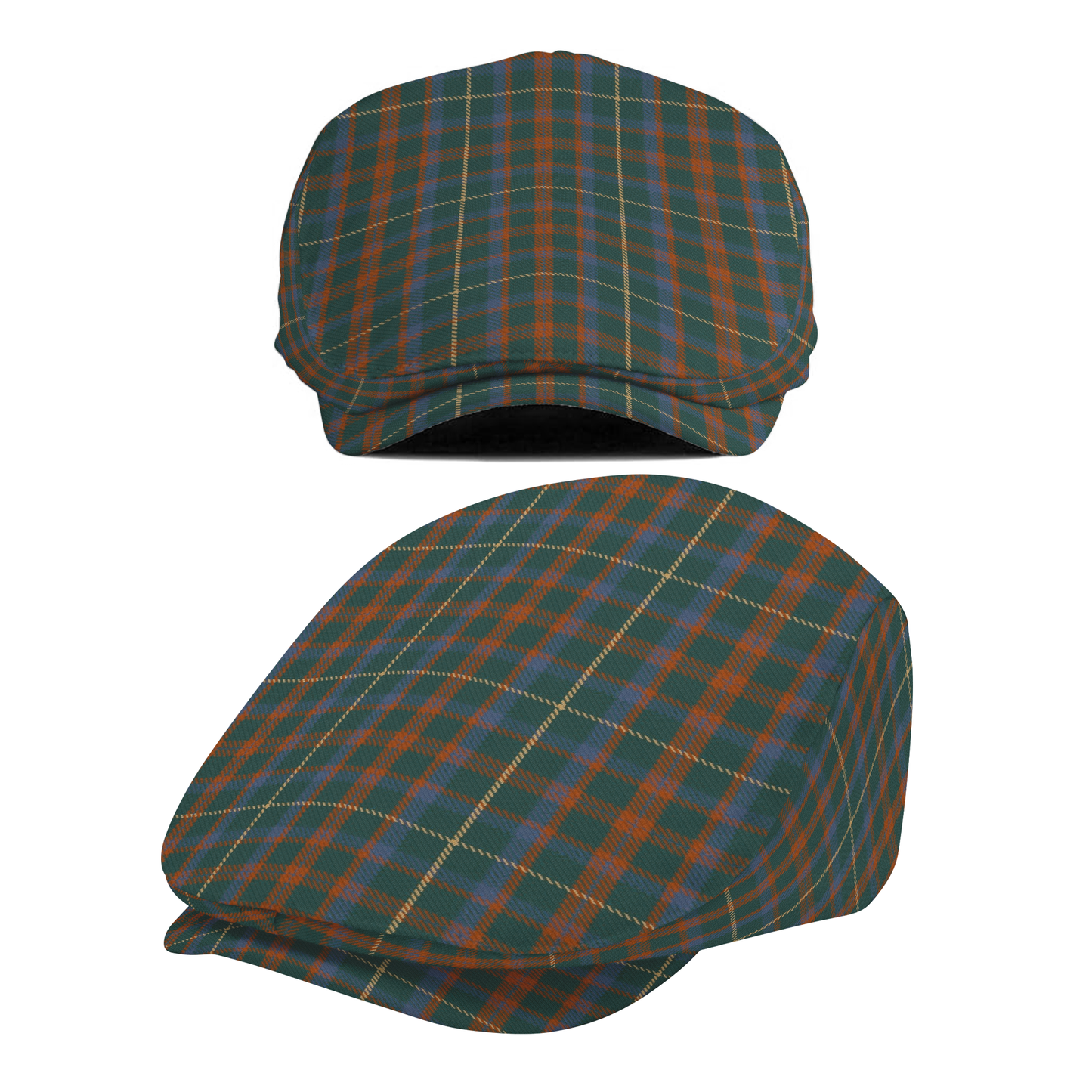 Clan MacIntosh Hunting Ancient Tartan Flat Cap – Scottish Clan Tartans