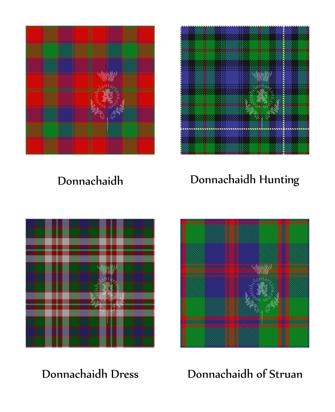 Clan Donnachaidh – Scottish Clan Tartans