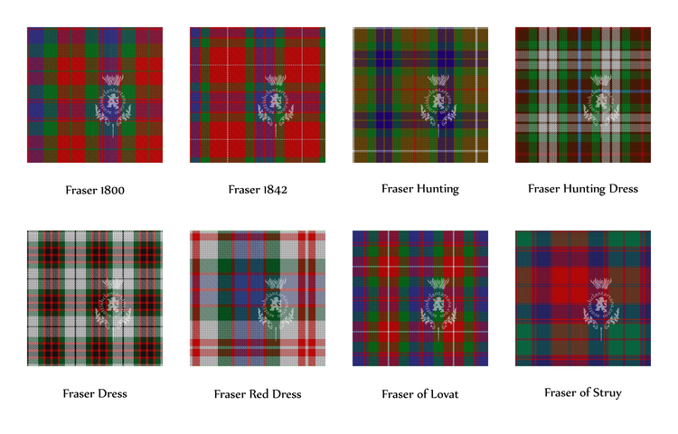 Clan Fraser – Scottish Clan Tartans