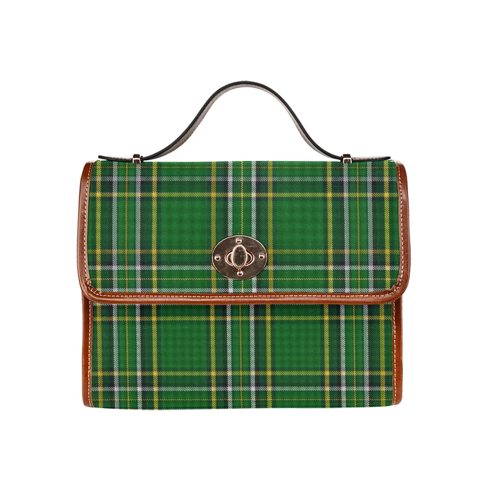 Irish National Tartan Canvas Handbag – Scottish Clan Tartans
